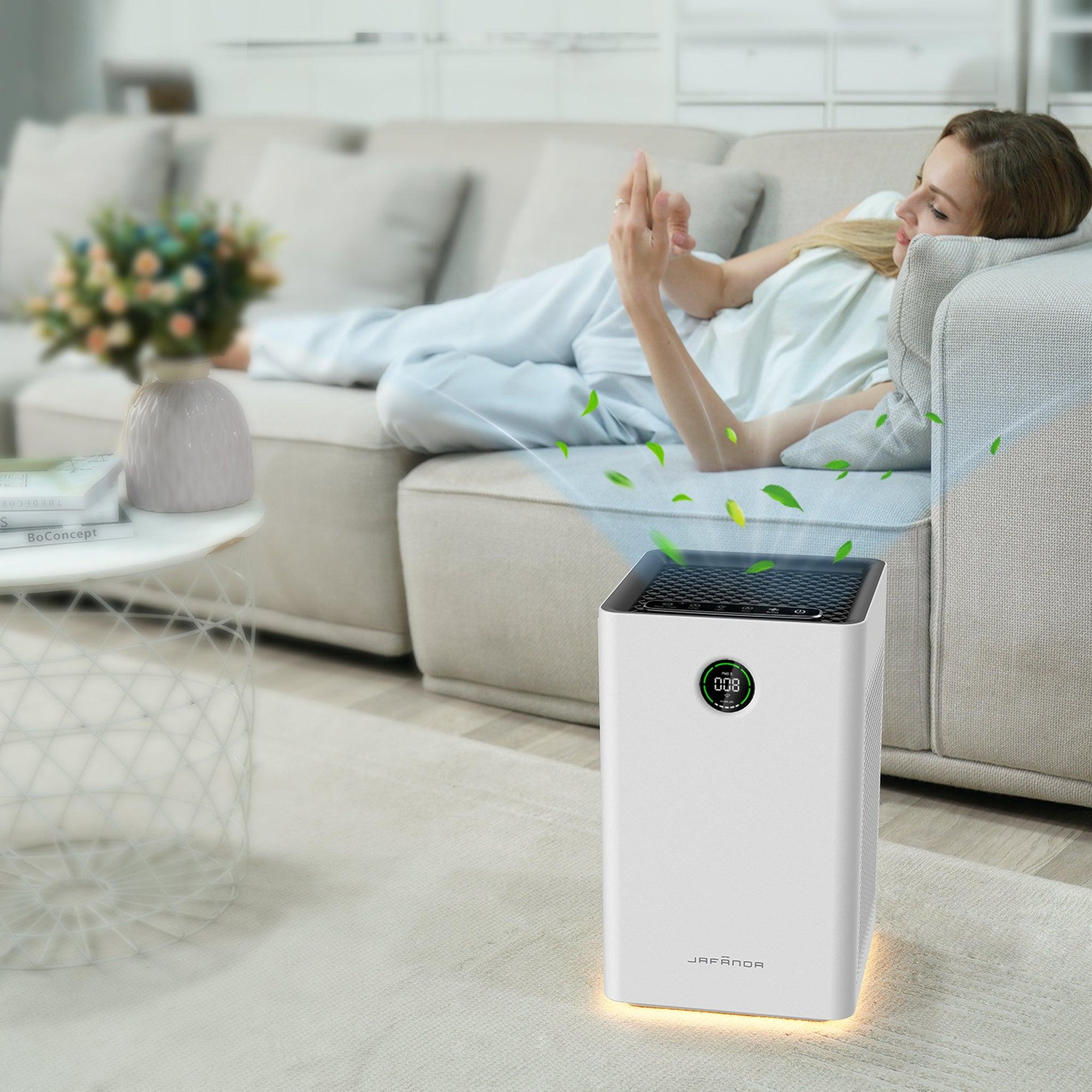 Jafanda JF260s Wifi Air Purifier For Small & Medium Rooms